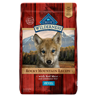 Blue Buffalo Blue Wilderness Rocky Mountain Recipe W/Red Meat Puppy ...